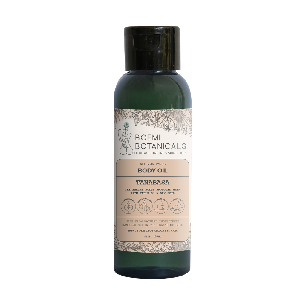 Body and Massage Oil Tanabasa – BOEMI Botanicals